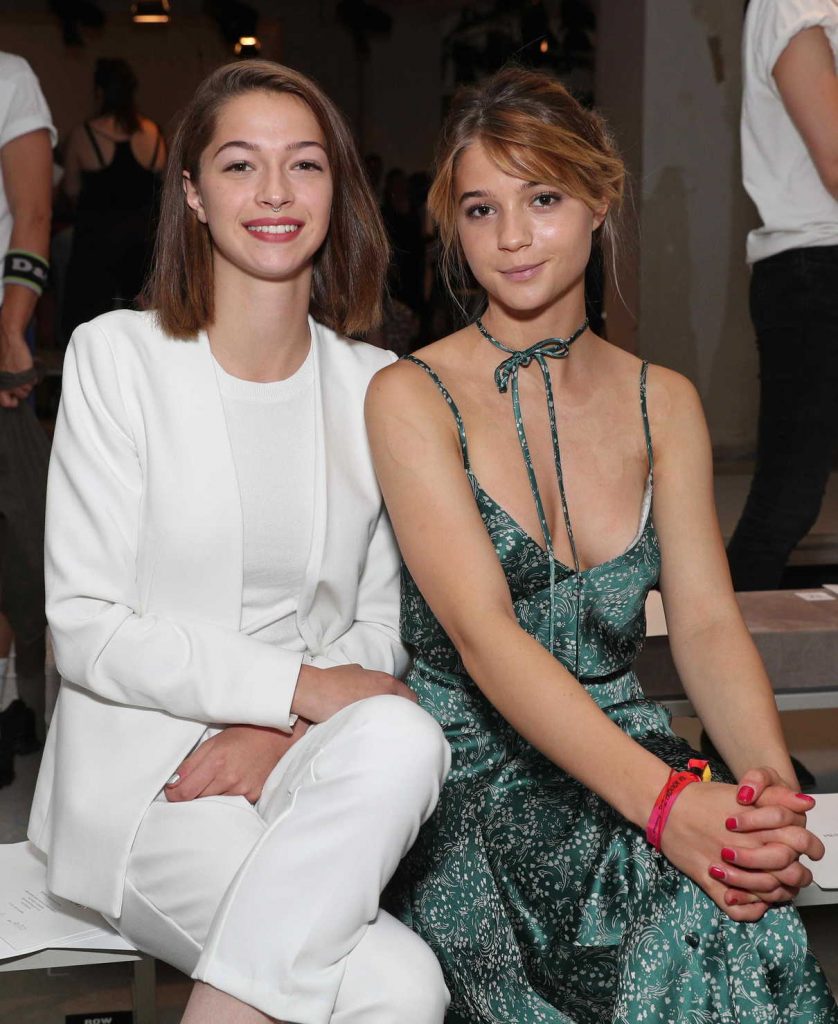 Lisa-Marie Koroll at the Prabal Gurung Show During the Mercedes-Benz ...