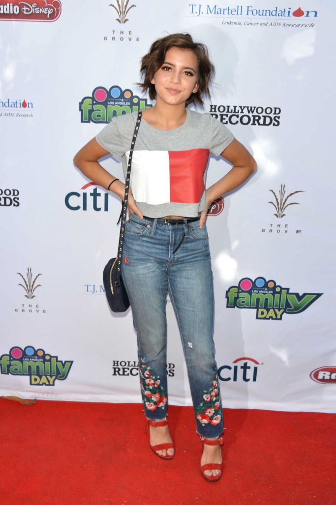 Isabela Moner at the TJ Martell Foundation 2017 Family Day in LA 10/07 ...