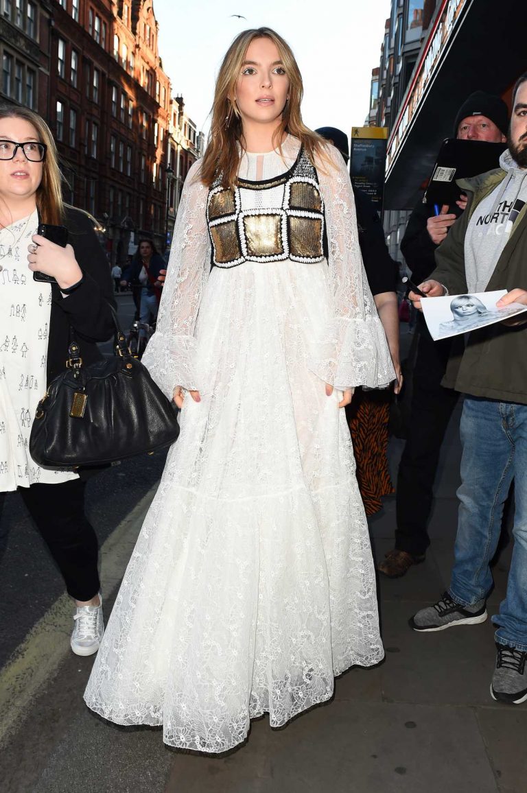 Jodie Comer Attends Killing Eve Series Two Premiere at Curzon Soho in ...