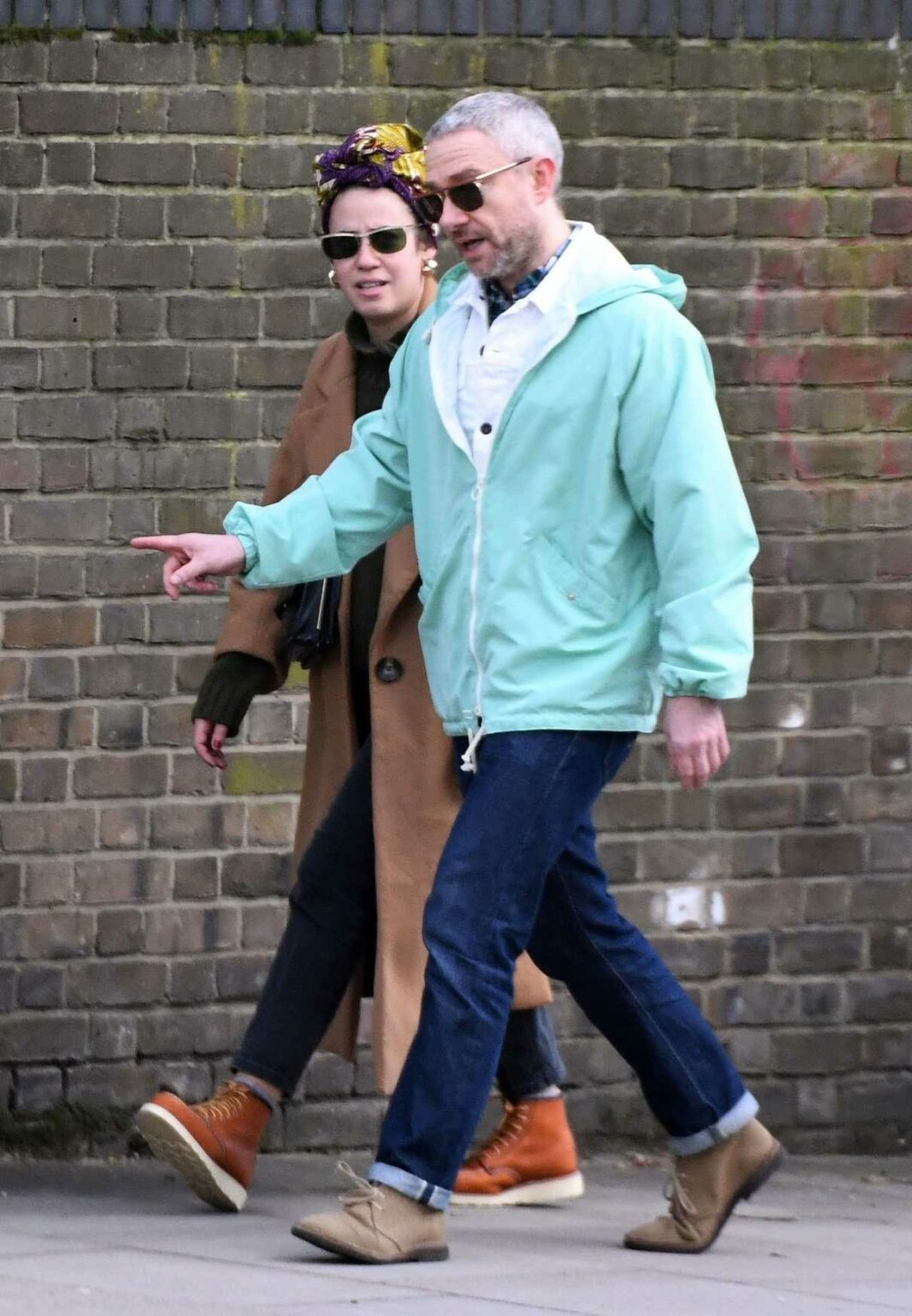 Martin Freeman Was Seen Out with His Girlfriend Rachel Mariam in North ...