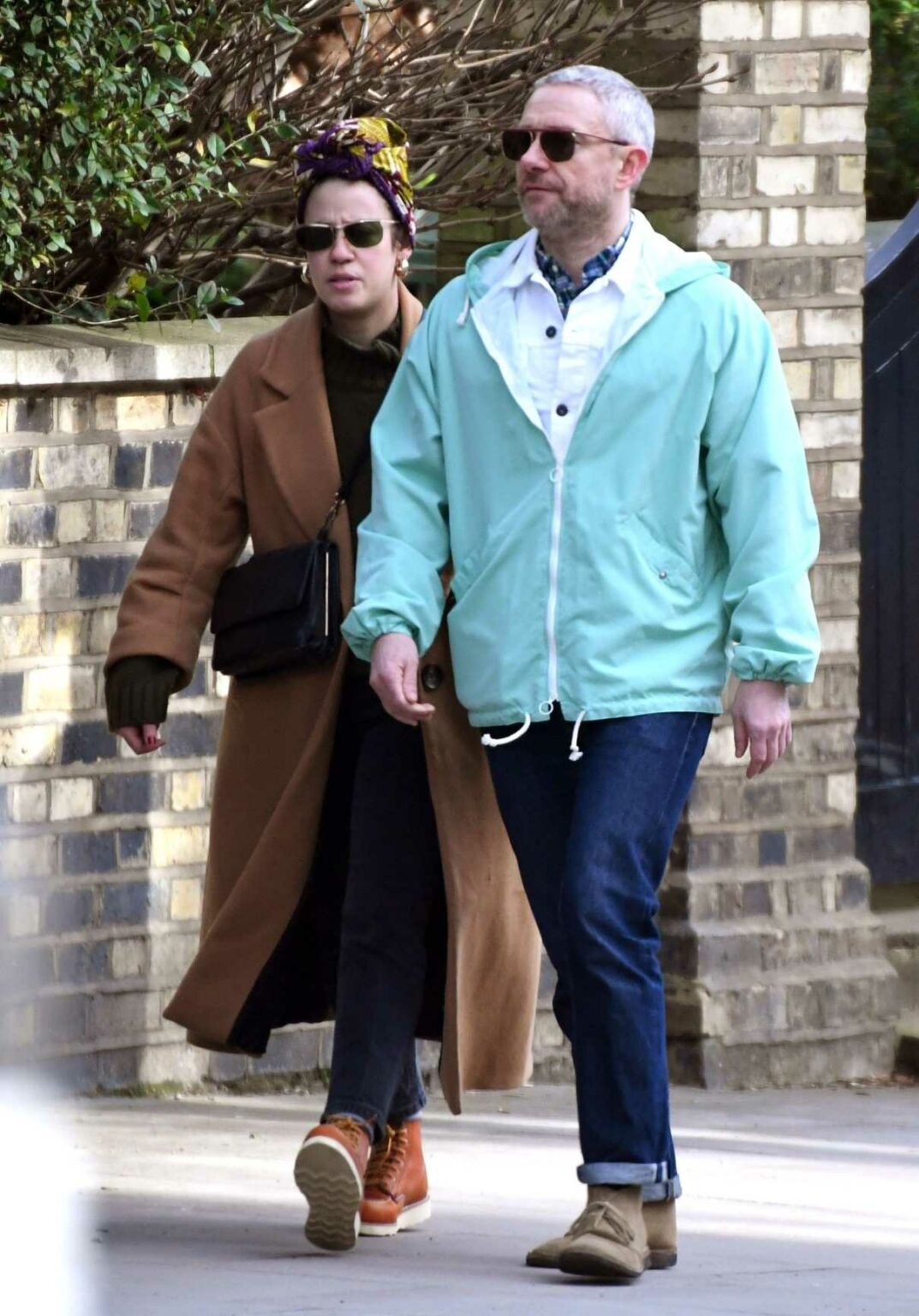 Martin Freeman Was Seen Out with His Girlfriend Rachel Mariam in North ...