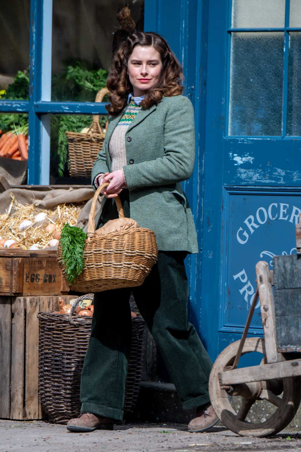 Rachel Shenton Was Seen On The Set Of All Creatures Great And Small In 