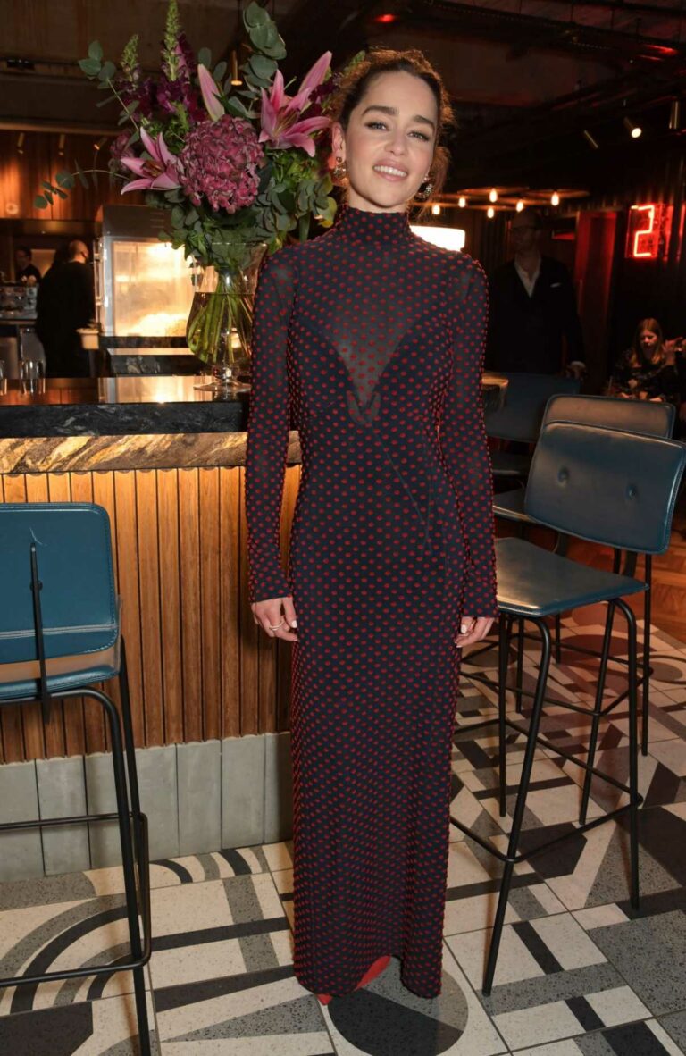 Emilia Clarke Attends the Rare Beasts premiere in London 05/21/2021-2 ...