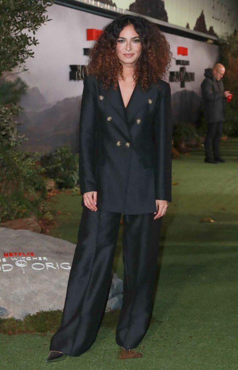 Anna Shaffer Attends Netflix’s The Witcher: Blood Origin Premiere at ...