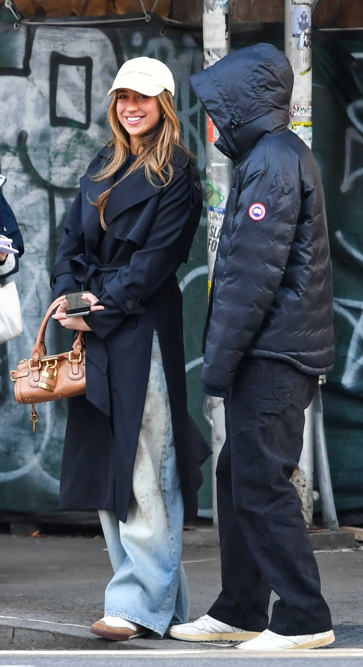 Tate McRae in a Black Trench Coat Was Seen Out with NHL Star Jack ...