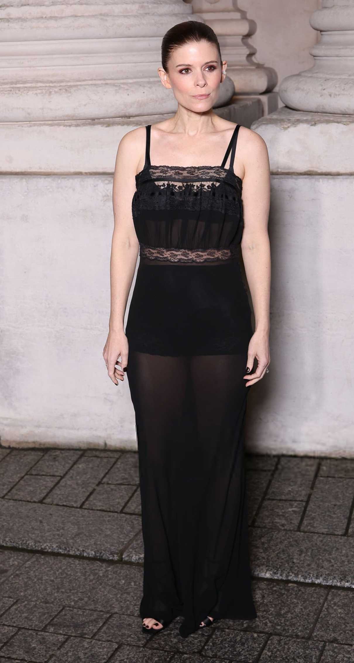 Kate Mara Attends the Saint Laurent Menswear Fashion Show at 2026 Paris ...