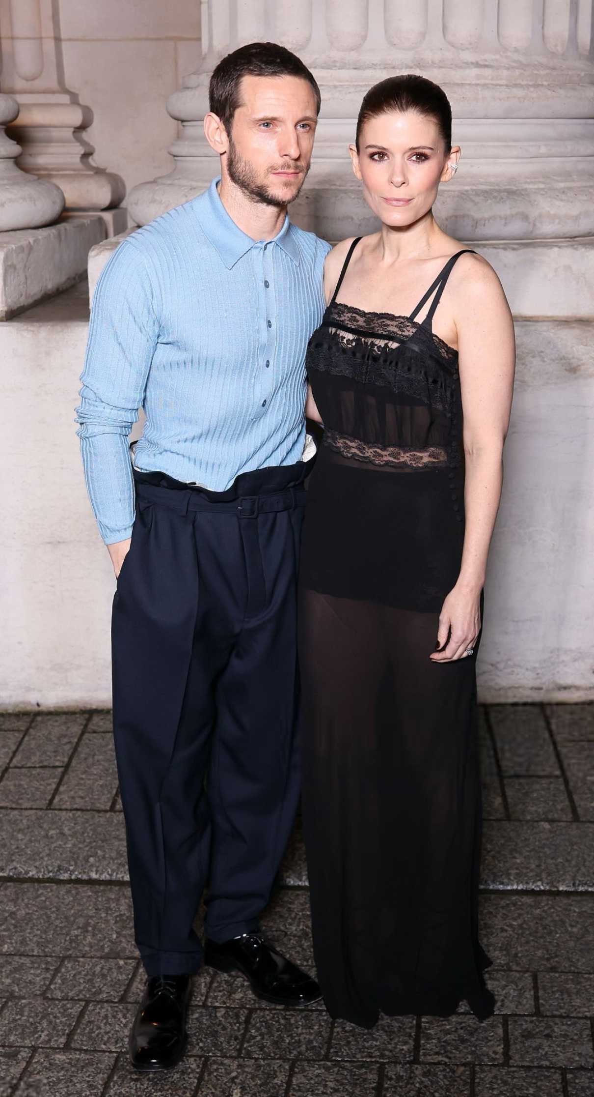Kate Mara Attends the Saint Laurent Menswear Fashion Show at 2026 Paris ...