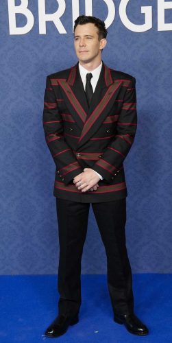 Luke Thompson Attends the Bridgerton Season 4 Madrid Masquerade Ball in ...